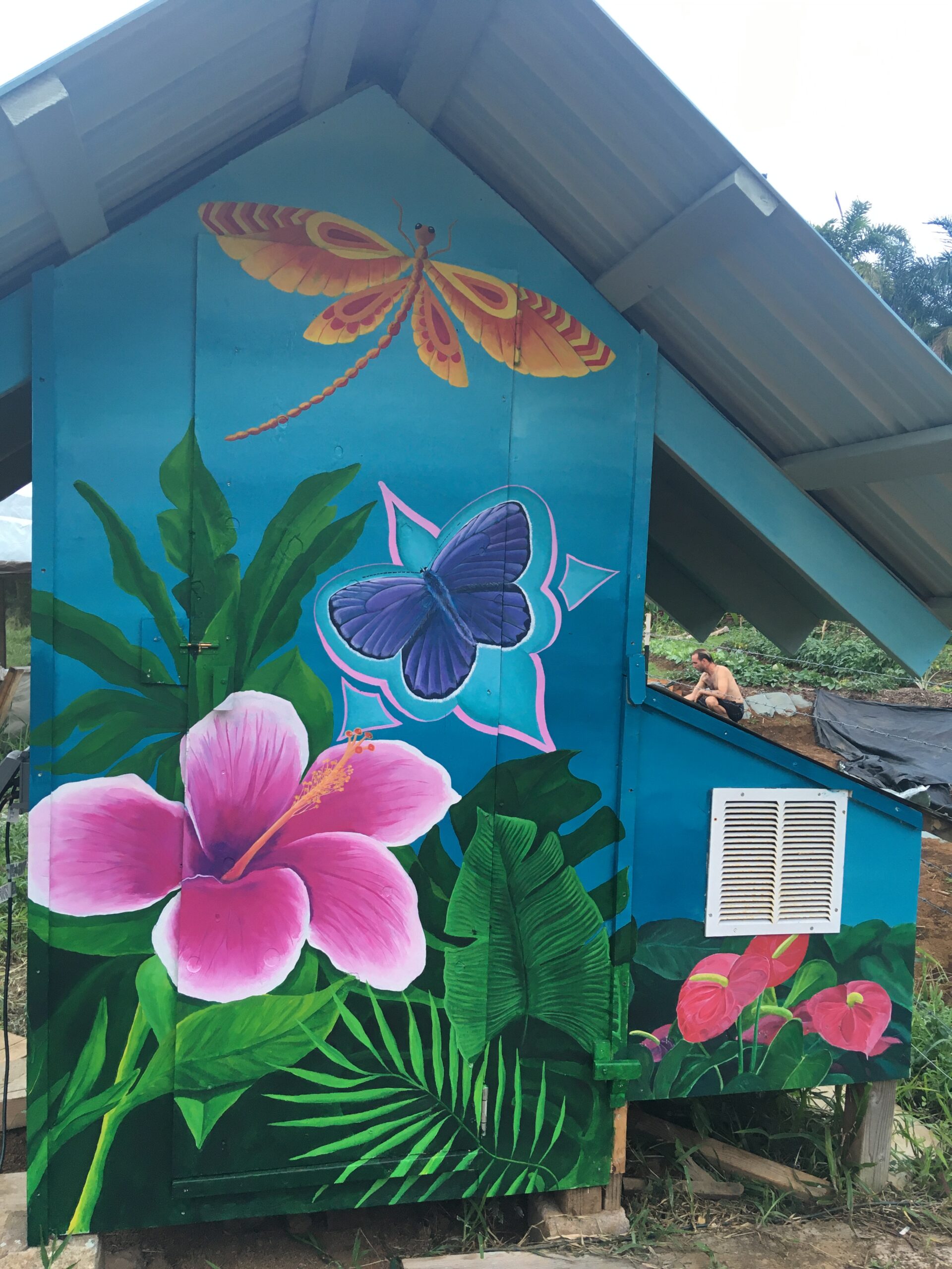 Mural In Hawai'i - Sunny Dawn Fine Art